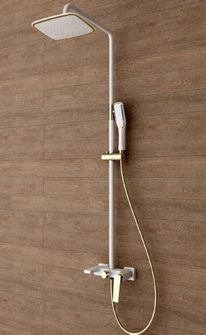 Душевые гарнитуры с верхним тропическим душем: характеристики и правила ...