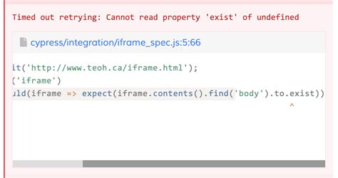 Unable To Load Ntents · Issue 7681 · Cypress Iocypress · Github