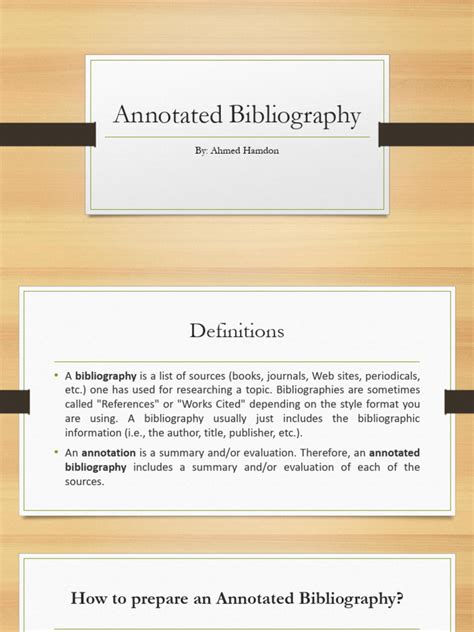 Annotated Bibliography Pdf Bibliography Citation
