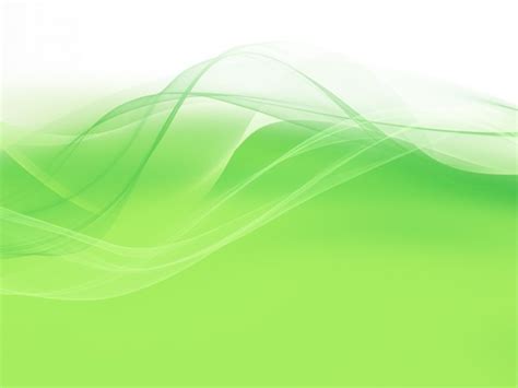 Soft Green Wavy Design PSDgraphics