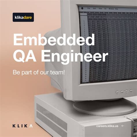 Klika On Linkedin Qajobs Embeddedengineer Hiring Jobopportunity