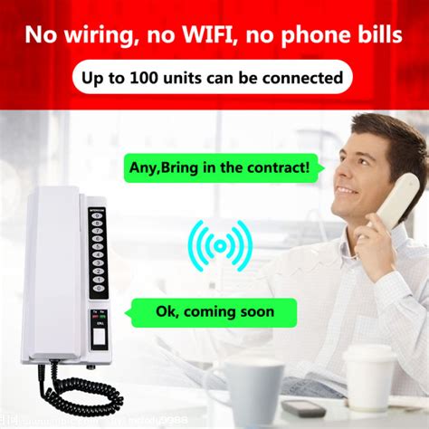 Telephone Intercom Wireless Intercom System Calling Intercom Secure Telephone Intercom Wireless Intercom System Calling Intercom Secure