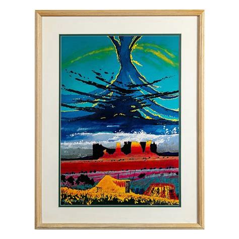 Baje Whitethorne Navajo Color Lithograph On Paper Signed Sold At Auction On 21st March Bidsquare