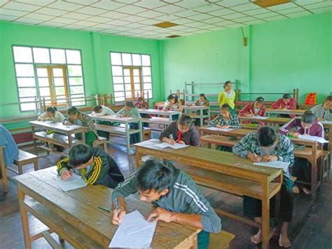 လိပ်သိုမြို့ အခြေခံပညာအထက်တန်းကျောင်းတွင် ၂၀၂၃ ၂၀၂၄ ပညာသင်နှစ် အောက်တိုဘာလ ပထမနှစ်ဝက် စာမေးပွဲမ