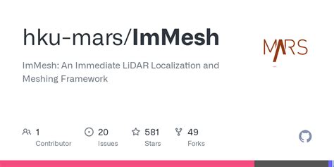 Github Hku Marsimmesh Immesh An Immediate Lidar Localization And Meshing Framework