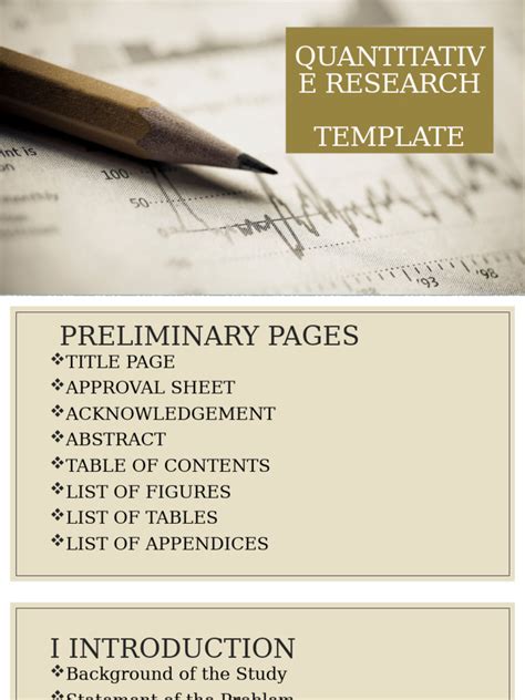 Quantitative Research Format 1 Pdf