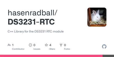 GitHub Hasenradball DS RTC C Library For The DS RTC Module