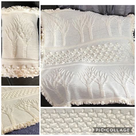 Tree Of Life Blanket Complete R Crochet