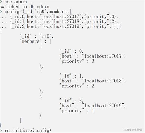 Mongodb副本集部署（windows） Csdn博客