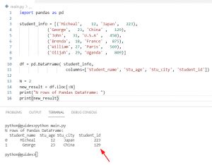 How To Get First N Rows Of Pandas Dataframe In Python Python Guides