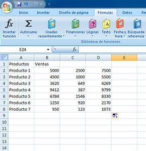 Cómo sumar filas en Excel Tutorial de Excel