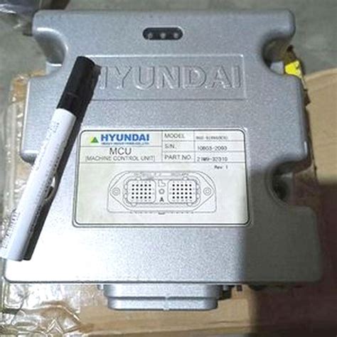 Machine Controller Unit Mcu 21m9 32310 For Hyundai Excavator R60 9 Rx6