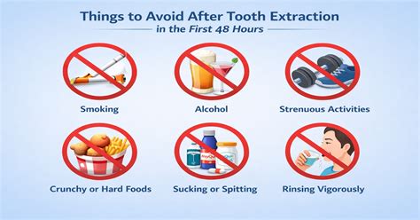 Things To Avoid After Tooth Extraction In The First 48 Hours