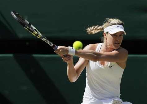 Eugenie Bouchard En Finale De Wimbledon