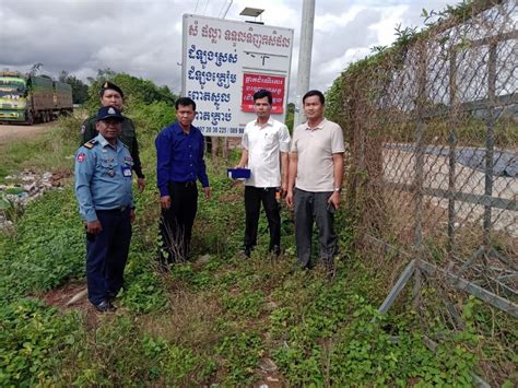 អាជ្ញាធរខេត្តប៉ៃលិនដឹកនាំមន្រ្តីក្រោមឱវាទចុះផ្អាកទីតាំងស្តង់ពោត និងដំឡូងមី