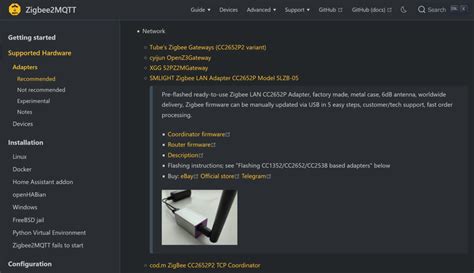 Network Zigbee Adapters With Zigbee2mqtt — Home Automation Guy