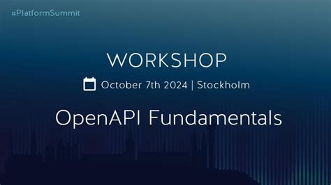 Workshop Openapi Fundamentals Nordic Apis Bill Doerrfeld
