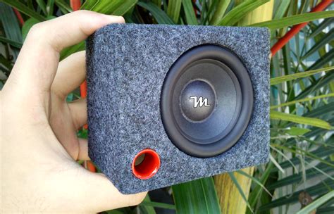 DIY Mini Subwoofer Mini Subwoofer Bass Trap Music