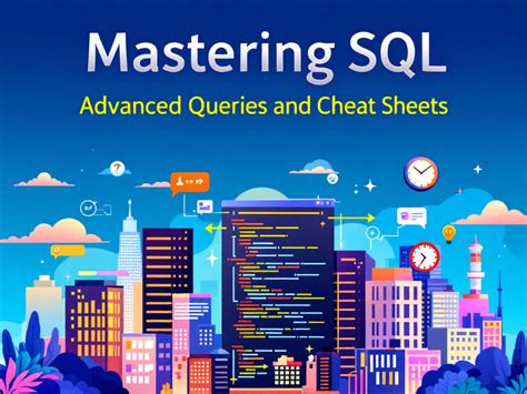 From Sql Tutorial To Advanced Queries How To Master Sql With Cheat Sheets Tech Imaging