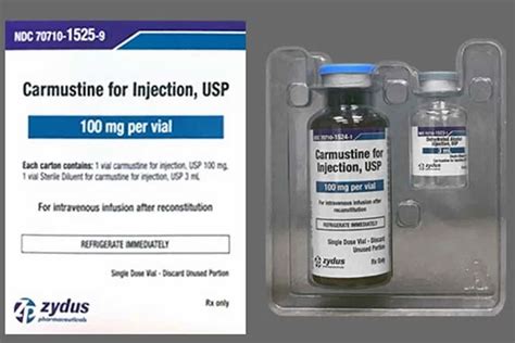 Carmustine 100mg Injection Packaging At ₹ 3000 Vial Nitsum In New Delhi Id 2856345994973