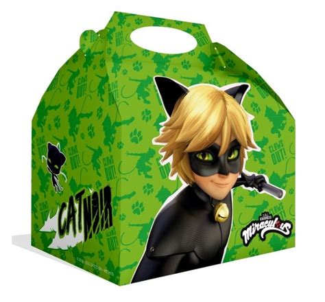 Кутия за подаръчета Калинката и Черния котарак Cat Noir 1 брой