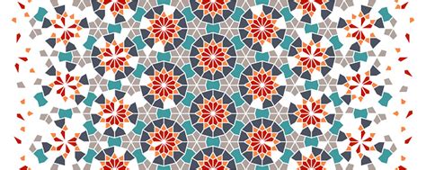 모로코 모자이크 배경 화면 반복 벡터 테두리 패턴 배경 컬러 아라베스크 붕괴기와 기하학적 모로코 하프톤 패턴 기하 도형에 대한 스톡 벡터 아트 및 기타 이미지 Istock