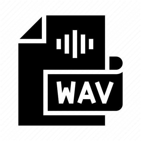 Wav Audio File Format Quality Sound Music Icon Download On Iconfinder