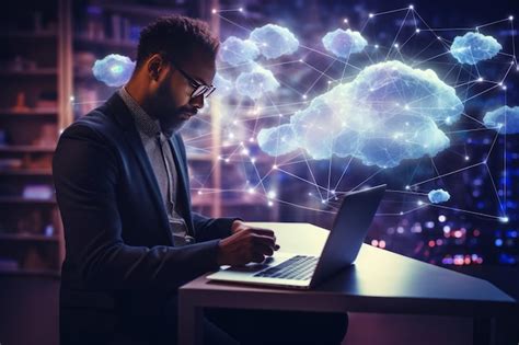 Premium Photo Unleashing The Power Of Digital Technology Exploring Cloud Computing And Global