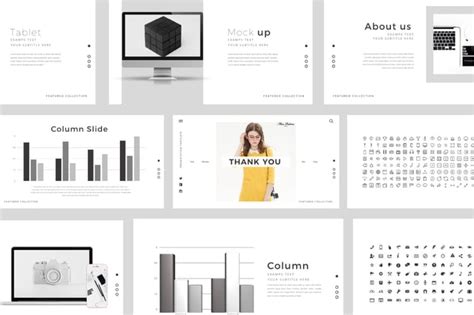 Clean Powerpoint Incl Analysis And Annual Envato