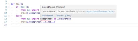 False Positive Is Not Defined Pylancereportundefinedvariable · Issue 3218 · Microsoft