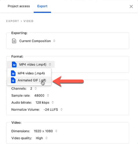 Export Videos As Animated GIFs Descript Changelog