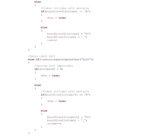 Solved Robot Code That Simulates The Robot Running A Queue