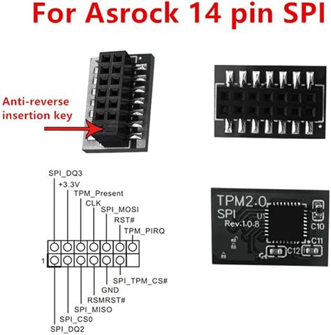 Asrock Rack Tpm Spi Tpm Module 40 Off