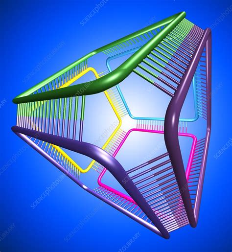 Dna Cube Conceptual Artwork Stock Image F002 7665 Science Photo Library