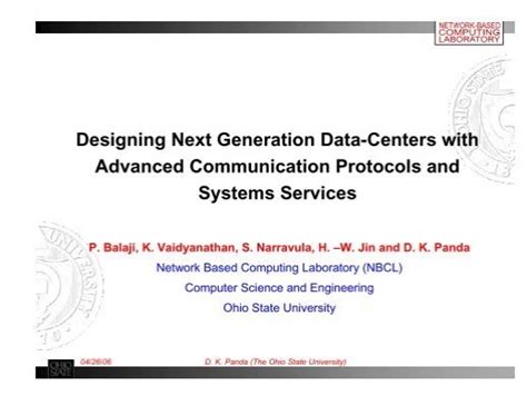 Designing Next Generation Data Centers With Advanced