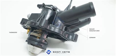 Mercedes Benz W204 W212 C207 And R172 With Engine M271 Cgi Coolant Thermostat Wahler