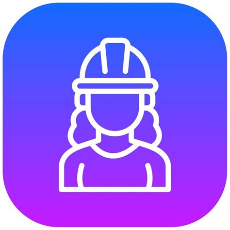 Premium Vector Female Engineer Vector Illustration