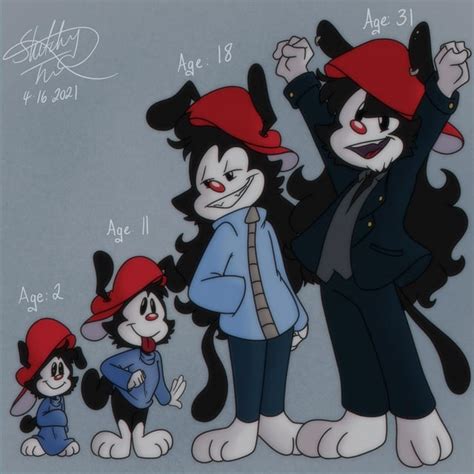Wakko Warner From Animaniacs Fanart By Me R Cartoons