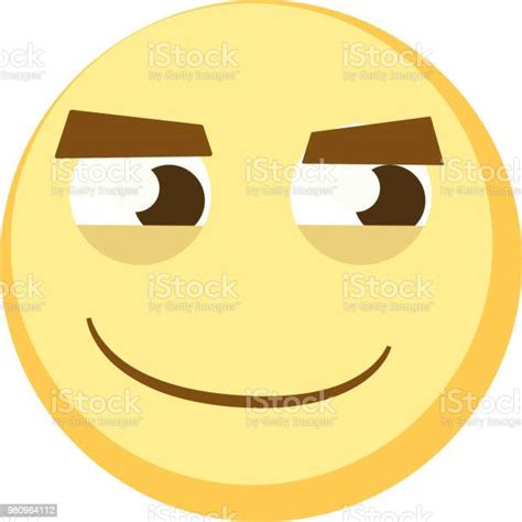 이모티콘의 집합입니다 Emoji 집합입니다 아이콘 미소 흰색 배경에 고립 된 벡터 일러스트 레이 션 감정에 대한 스톡 벡터 아트