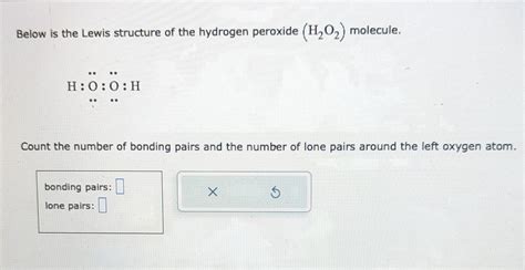 Lewis Structure For H2o2 Molecule