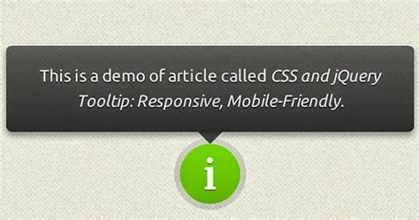 Resources For Create Tooltips Using Jquery And CSS Share The Concepts Design Tips