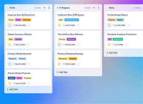 Employee Task Assignment Board Jotform