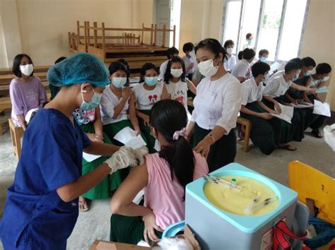 ဒဂုံမြို့သစ် မြောက်ပိုင်း မြို့နယ်၌ ကိုဗစ် ၁၉ ကာကွယ်ဆေးရာနှုန်းပြည့်လွှမ်းခြုံနိုင်ရေး ပြည်သူမ