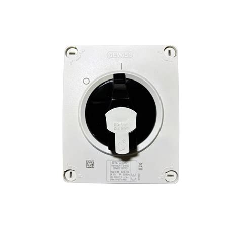 32a Ip66 Rotary Isolator Switch Coldroomshop