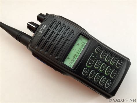 REVIEW Connect Systems CS750 DMR Portable Radio VA3XPR