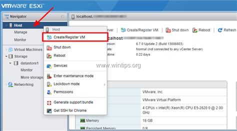 How To Create A Virtual Machine On VSphere Hypervisor ESXi WinTips Org