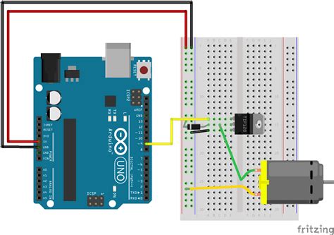 Dc Motor And Transistor Circuits Introduction To Interactive Media