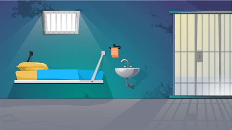 Jail Cell Cartoon