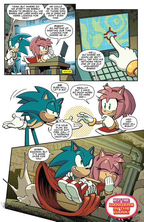 Gotta Love Idws Portrayal Of Sonic And Amys Relationship R