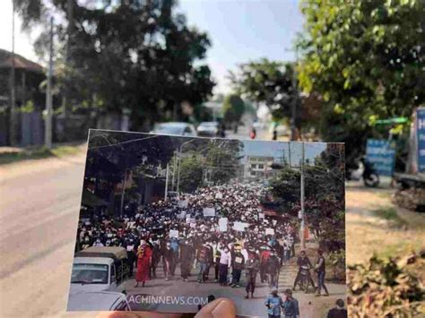 မြစ်ကြီးနားတွင် စစ်အာဏာရှင်ဆန့်ကျင်ခဲ့ခြင်း ၃ နှစ်ပြည့် လေးစားဂုဏ်ပြု Khit Thit Media